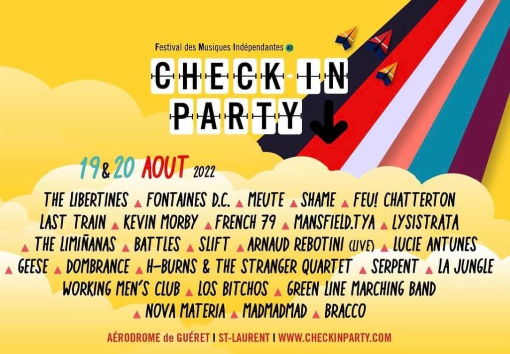 Check In Party, Guéret, les 19 et 20 août 2022 – POPnews
